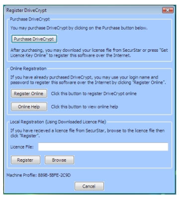 SecurStar, Encryption Software Solutions - Products - DriveCrypt Upgrade